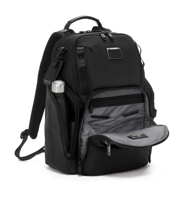 Tumi Backpack With Adjustable Shoulder Straps - Black