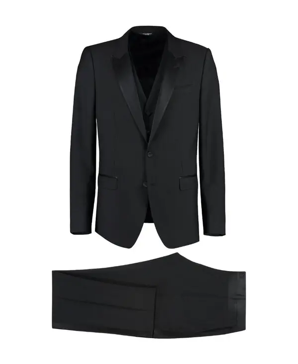 Dolce & Gabbana Dolce Gabbana Three-piece Tailored Suit