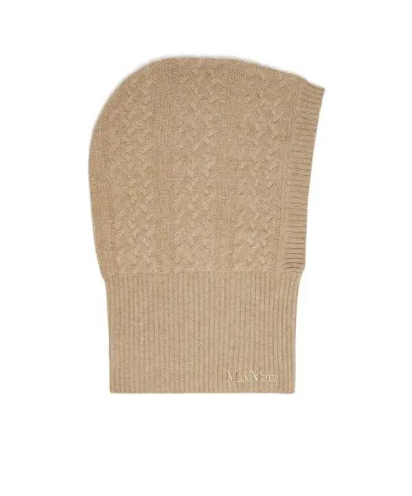 Max Mara Cashmere Balaclava - Nude