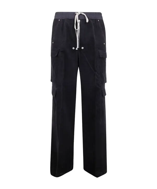 Rick Owens Bella Cargo Trousers - Black