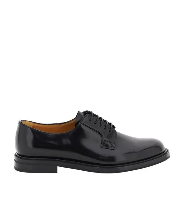 Church's Shannon Round Toe Derby Shoes - Black