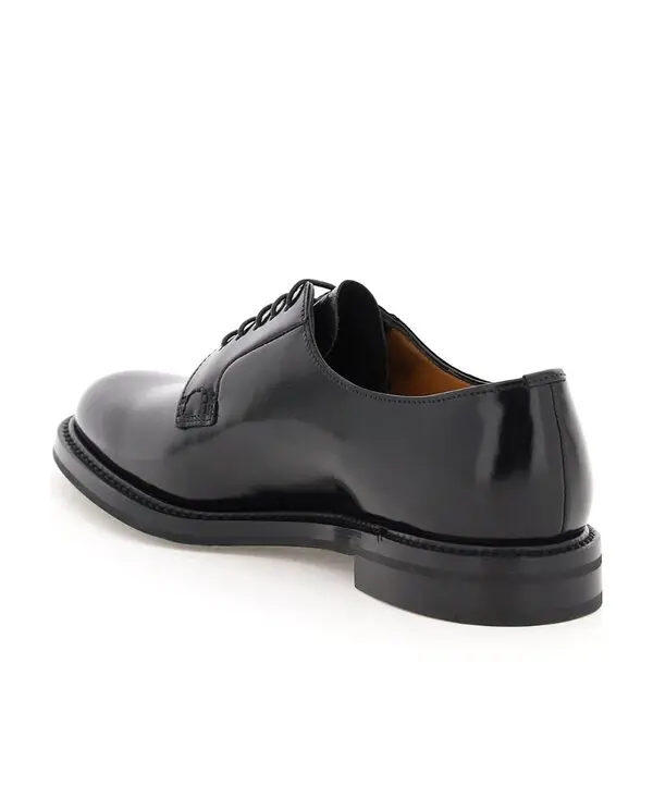 Church's Shannon Round Toe Derby Shoes - Black