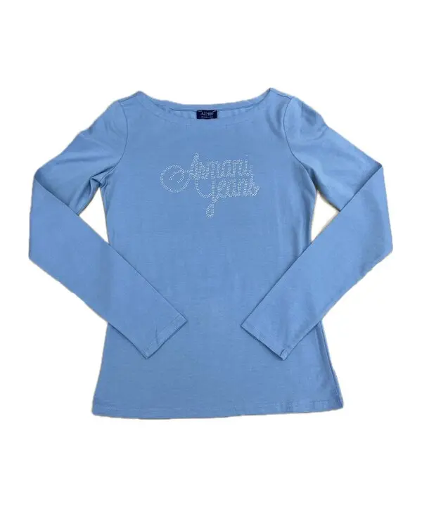 Emporio Armani Long Sleeve T-shirt - Blue