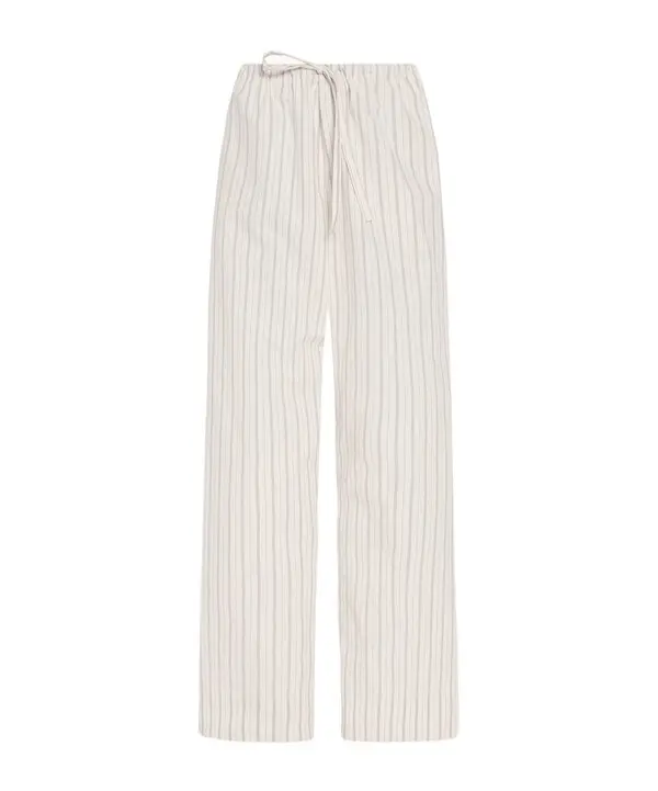 THE ROW Hypnosta Striped Wide-leg Pants
