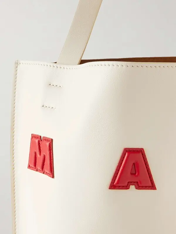 Marni Museo Logo Patch Tote Bag