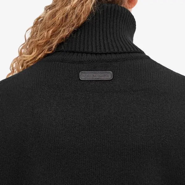 Canada Goose Ribbed Turtleneck Knit Sweater