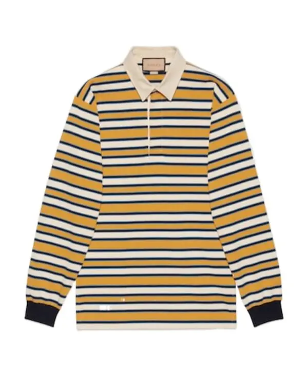 Gucci Striped Polo Shirt