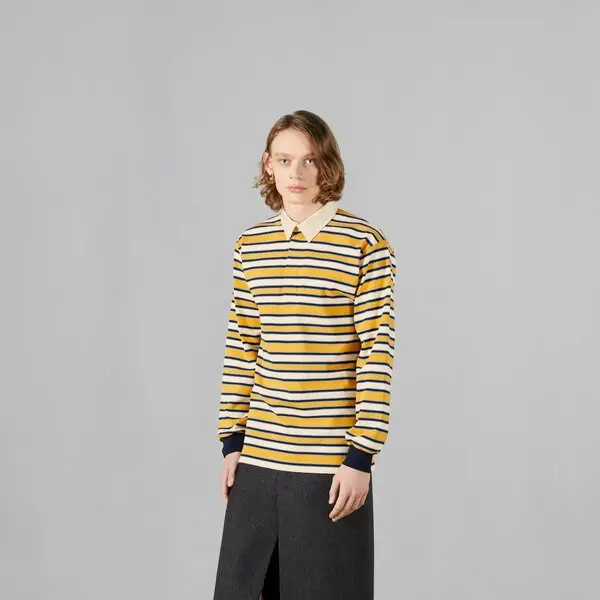 Gucci Striped Polo Shirt