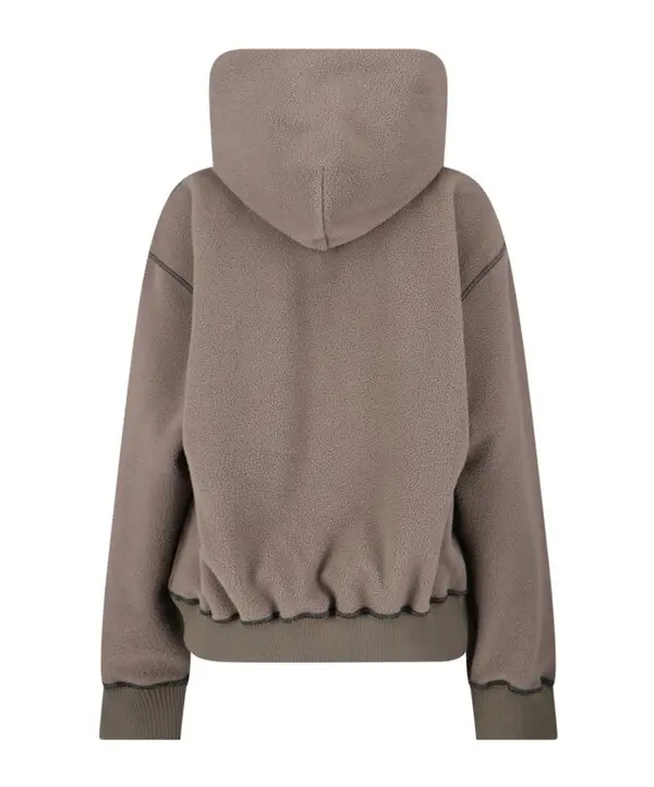 MAISON MARGIELA Long Sleeve Hoodie With Embroidery