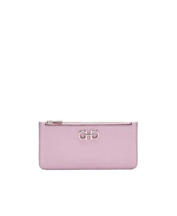 FERRAGAMO Logo Card Bag - Pink