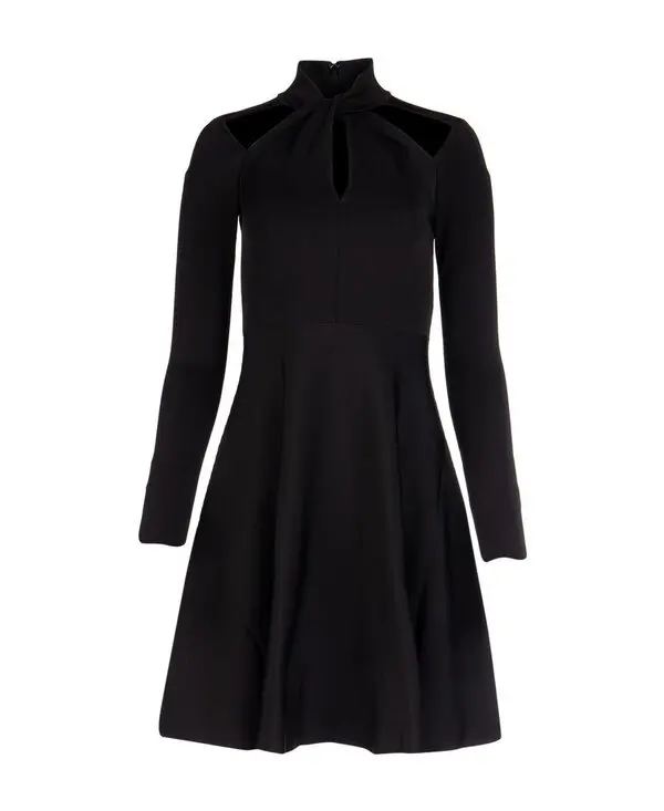Givenchy Trumpet Dress With Cut-out Neckline