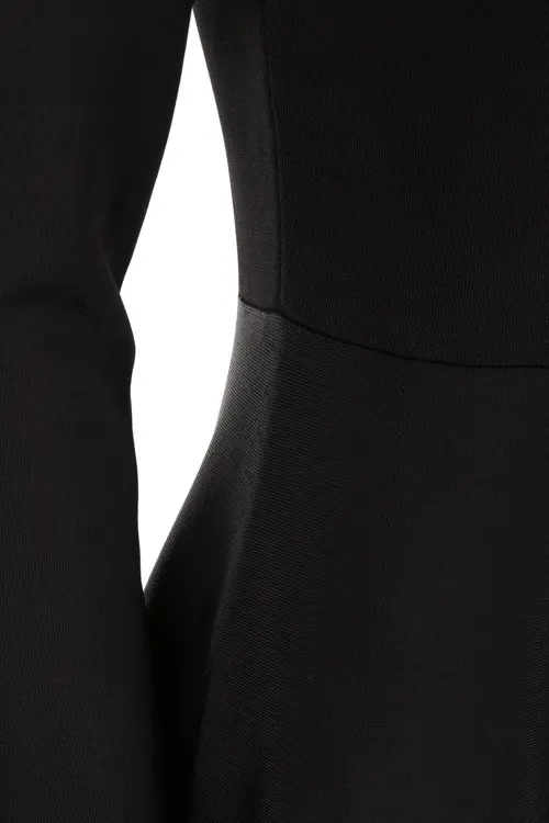 Givenchy Trumpet Dress With Cut-out Neckline