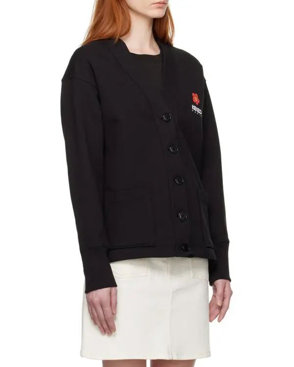 Kenzo Boke Flower Buttoned Cardigan