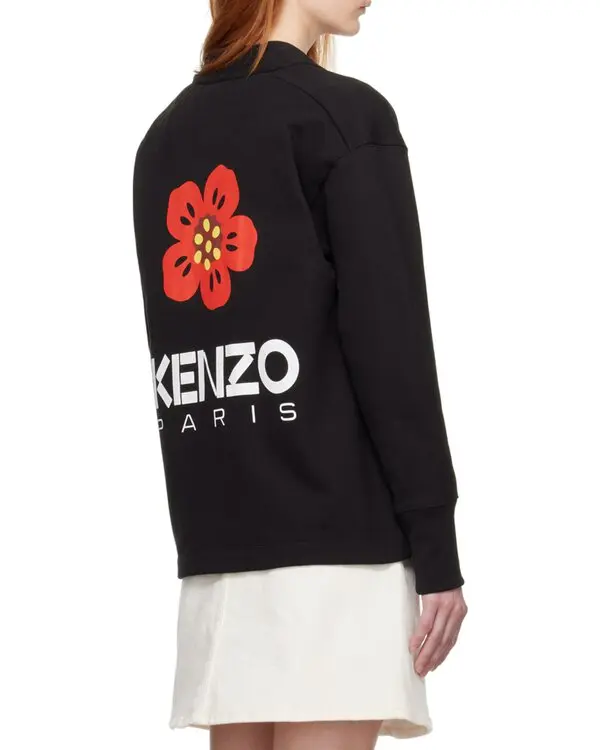 Kenzo Boke Flower Buttoned Cardigan