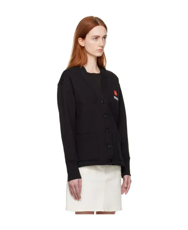 Kenzo Boke Flower Buttoned Cardigan