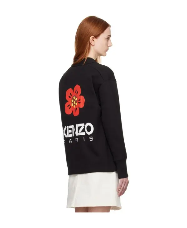 Kenzo Boke Flower Buttoned Cardigan