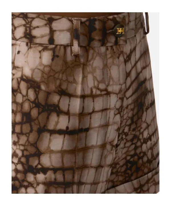Elisabetta Franchi Printed Shorts