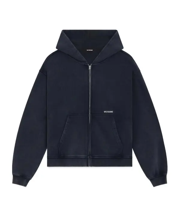 We11Done Zip Up Hooded Hoodie