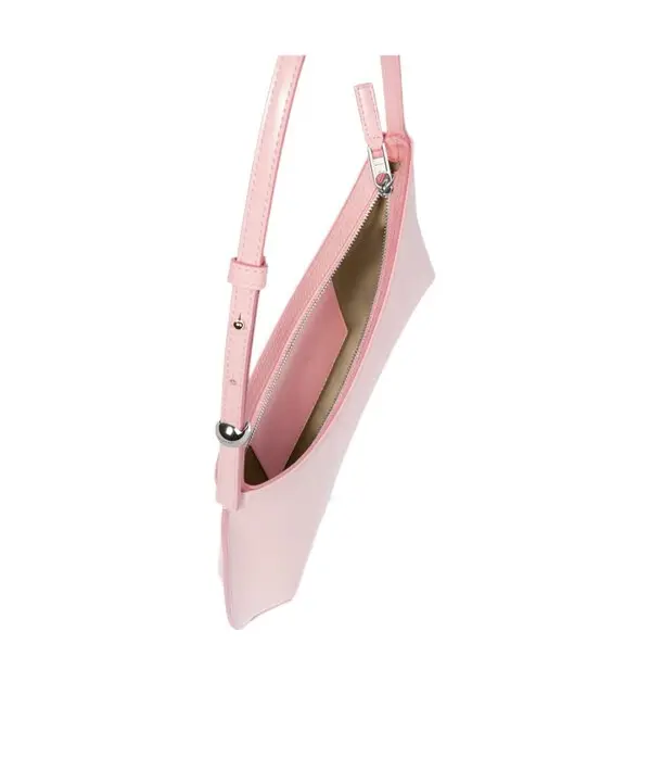 Jacquemus Bisou Beaded Shoulder Bag - Light Pink