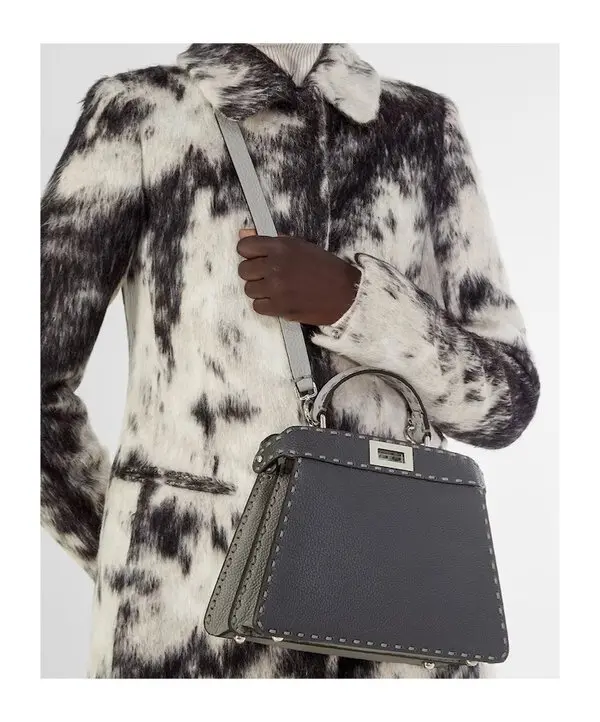 Fendi Peekaboo Iseeu Small Tote Bag - Black
