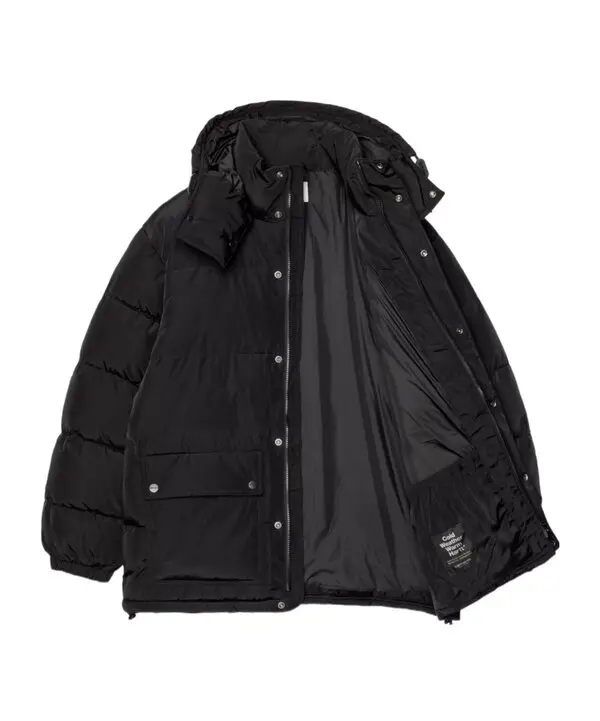 Carhartt Work In Progress Brent Hooded Down Jacket - Black