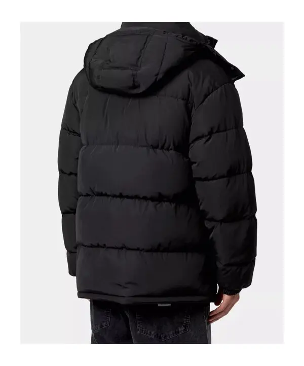 Carhartt Work In Progress Brent Hooded Down Jacket - Black
