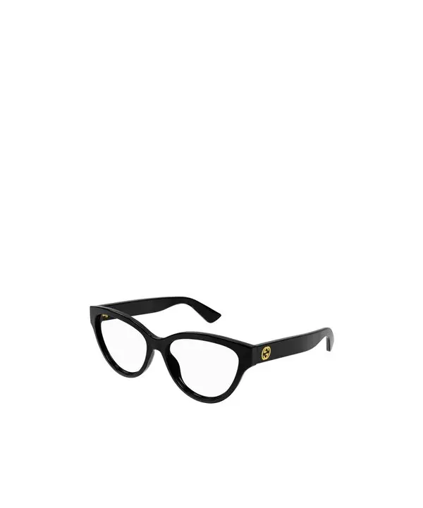 Gucci Cat Eye Frame Eyeglasses - Black