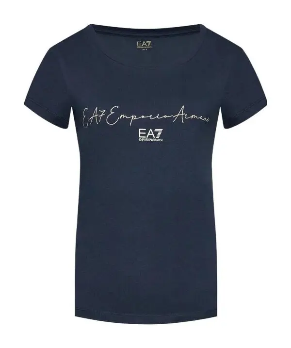 EA7 Navy Logo T-shirt