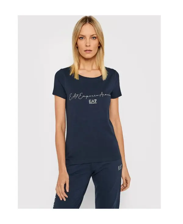 EA7 Navy Logo T-shirt
