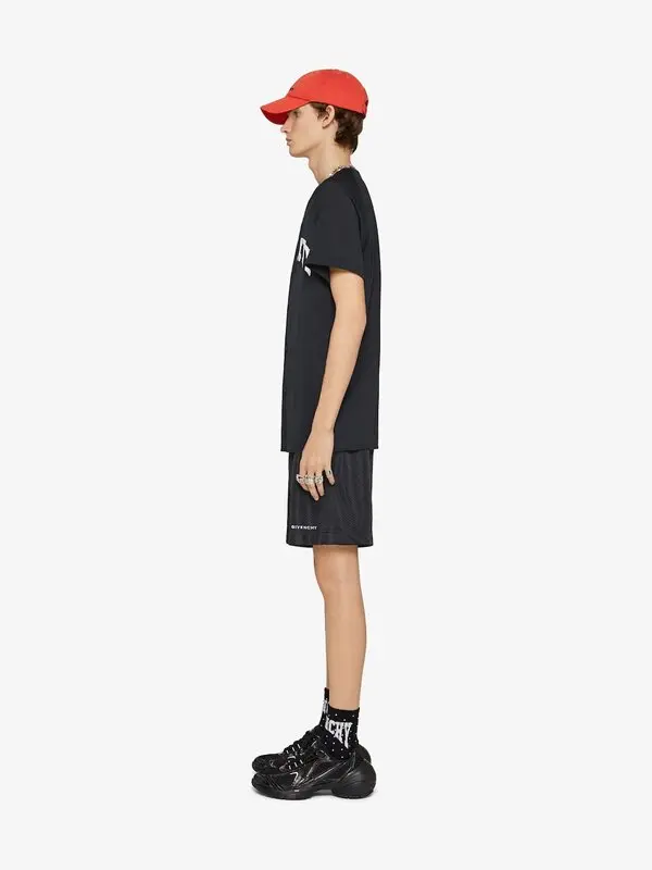 Givenchy College Baseball Shirt In Mesh