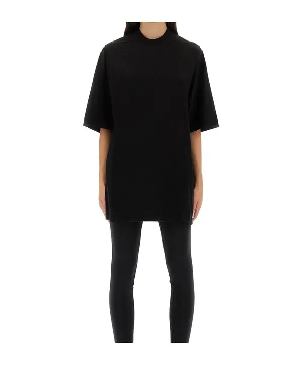 Rick Owens Jumbo Crewneck T-shirt - Black