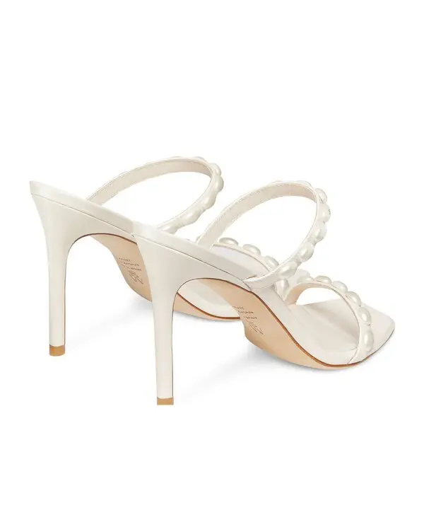 STUART WEITZMAN Aleena Pearlita 115mm Sandals
