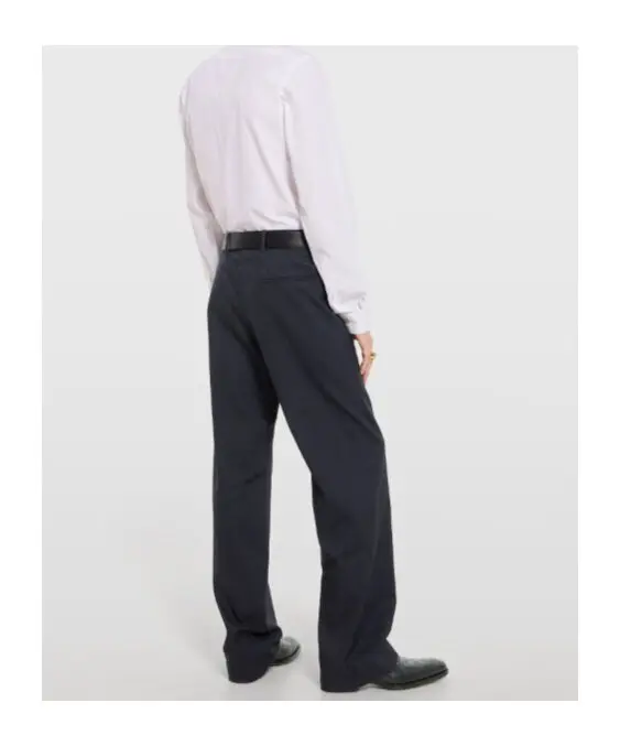 Gucci Gg Wool Trousers - Dark Blue