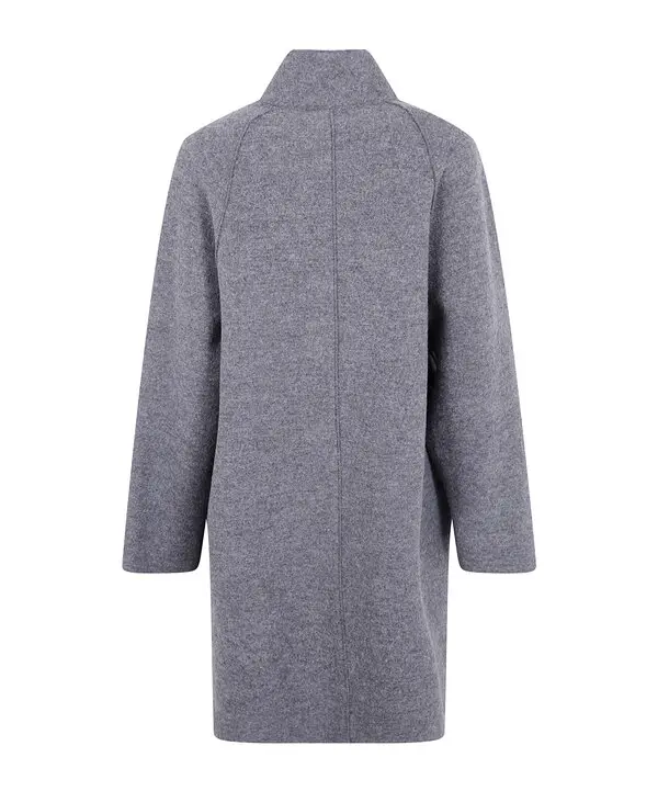 Harris Wharf London Raglan Sleeve Wool Coat