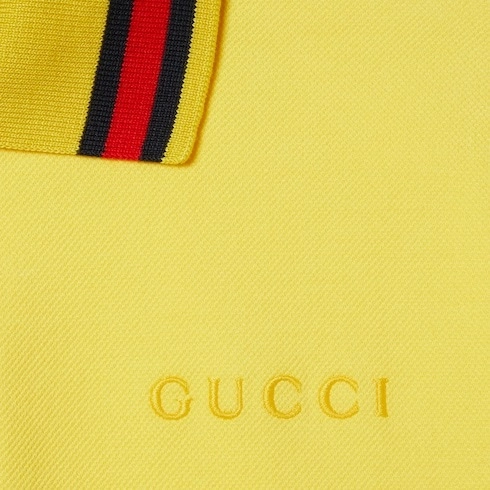 Gucci Embroidered Polo Shirt