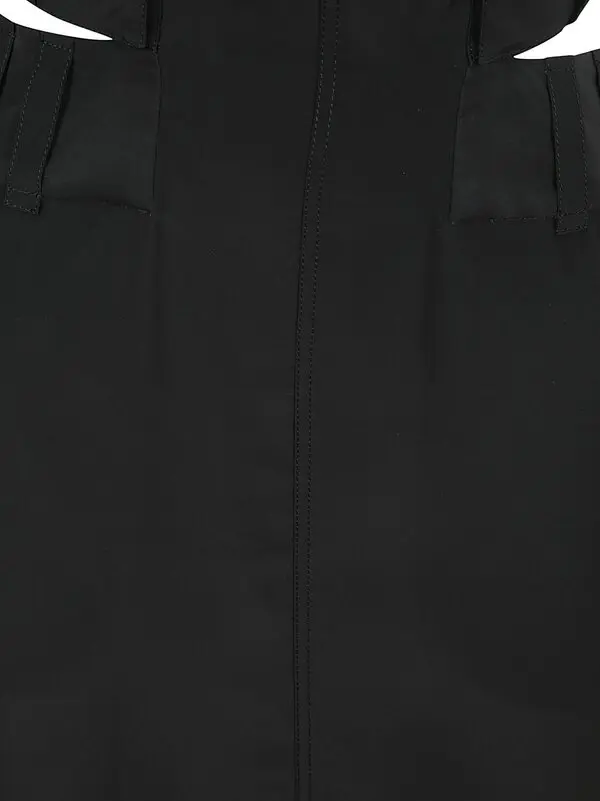 Saint Laurent Cut-out Crewneck Dress