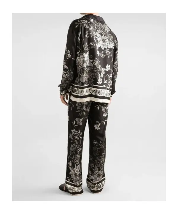 Dolce & Gabbana Floral Print Trousers