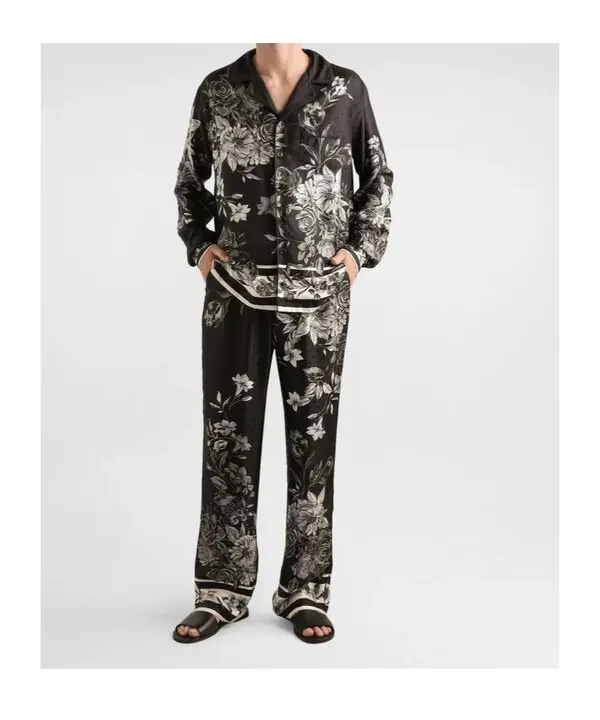 Dolce & Gabbana Floral Print Trousers
