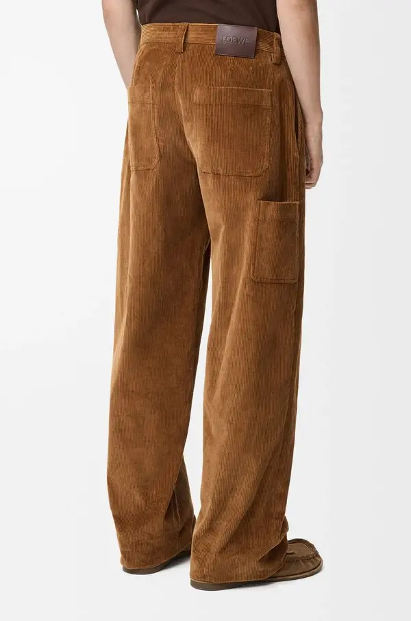 Loewe Wide-leg Corduroy Trousers