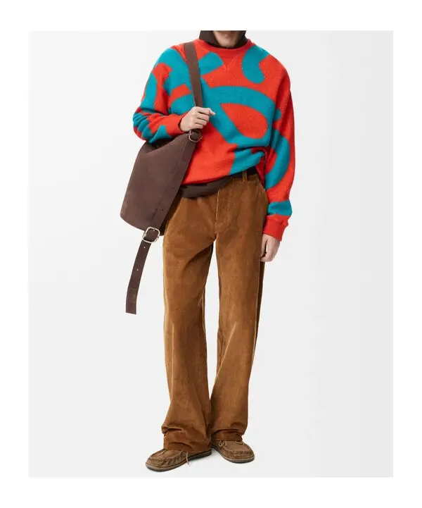 Loewe Wide-leg Corduroy Trousers