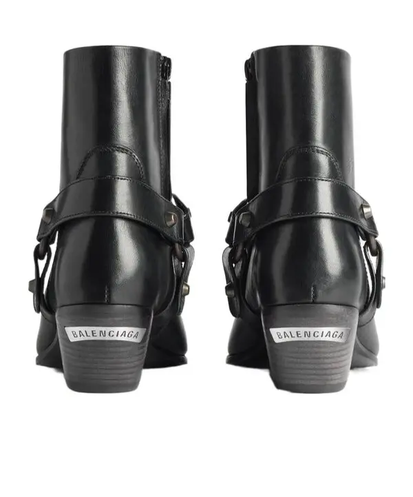 Balenciaga Memphis Harness Ankle Boots