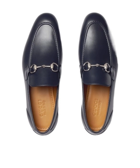 Gucci Jordaan Slip-on Loafers - Dark Blue