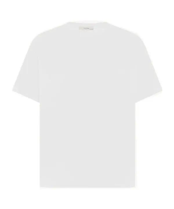 THE ROW Florie Short Sleeve Top - White