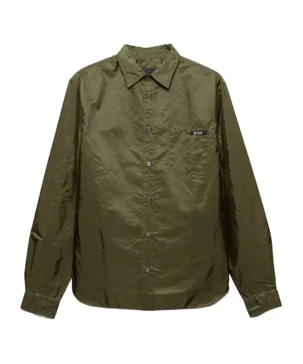 Prada Long-sleeved Button-up Shirt - Olive Green