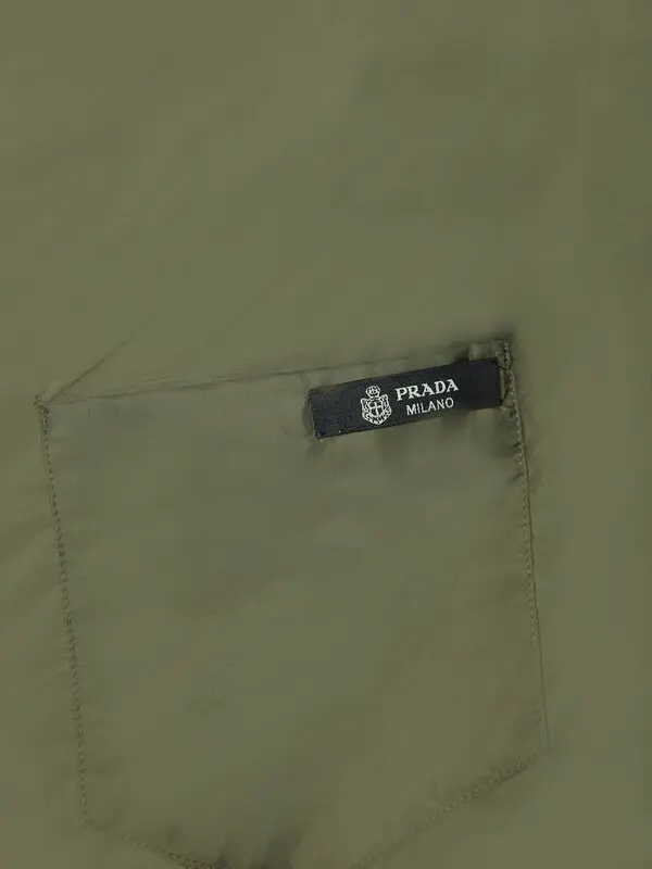 Prada Long-sleeved Button-up Shirt - Olive Green