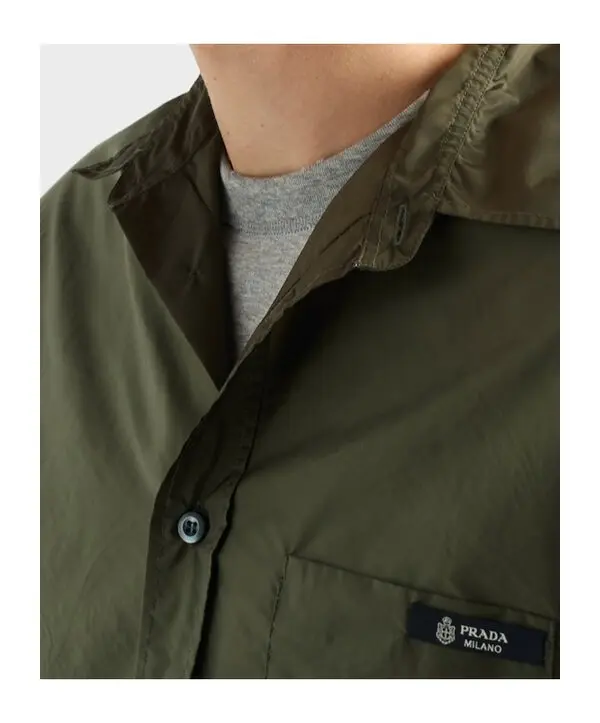 Prada Long-sleeved Button-up Shirt - Olive Green