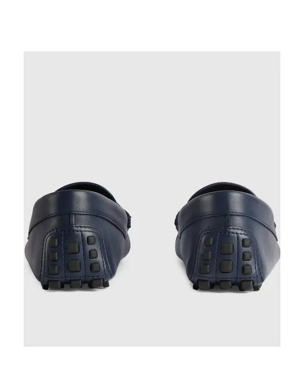 Gucci Interlocking G Driver Loafers - Black