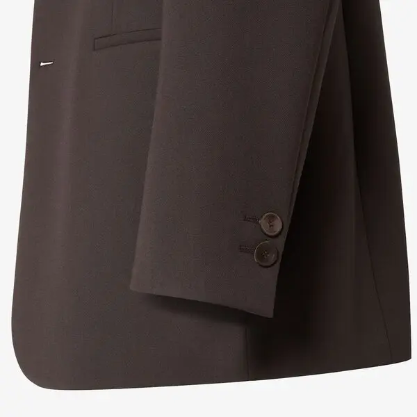 Fendi Single Breasted Tailored Blazer - Black