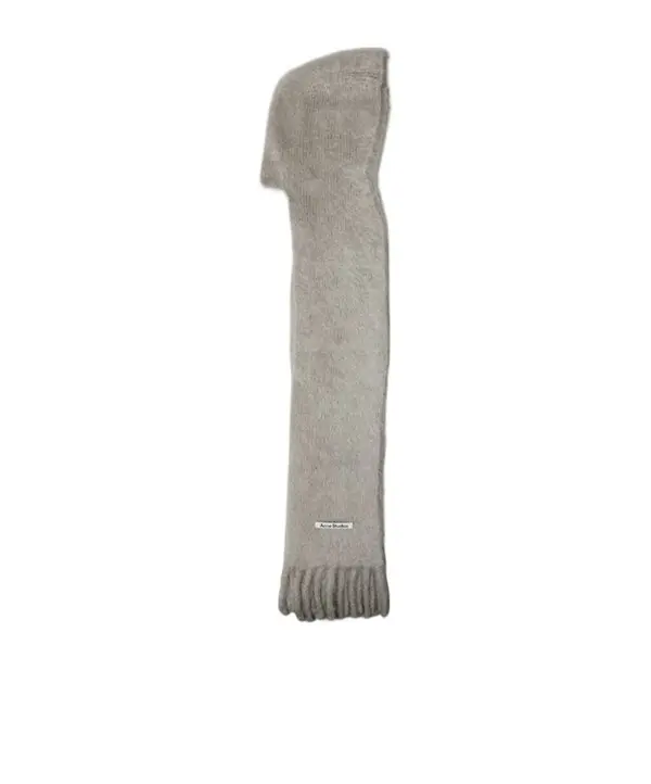 Acne Studios Fringed Scarf - Grey