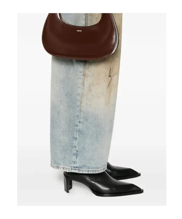 Coperni Slim Swipe Patent-leather Shoulder Bag